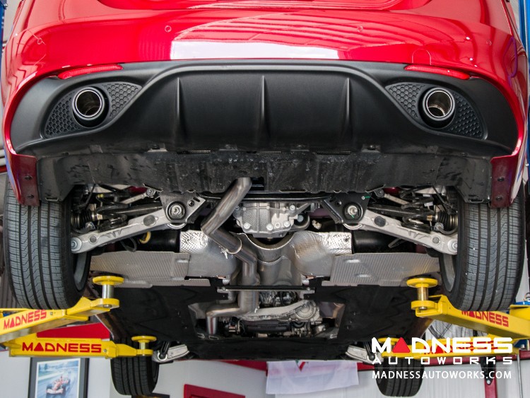 Alfa Romeo Giulia Performance Exhaust 2.0L MADNESS Lusso MAD53 3845Y for Alfa Romeo